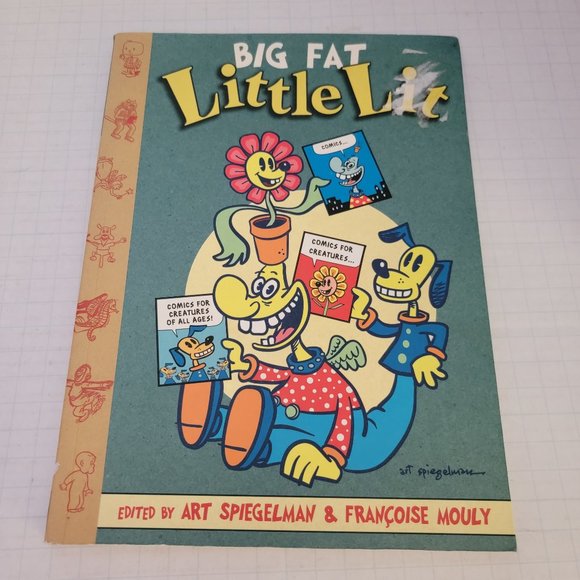 Art Spiegelman | Other | Vintage Big Fat Little Lit Art Spiegelman ...